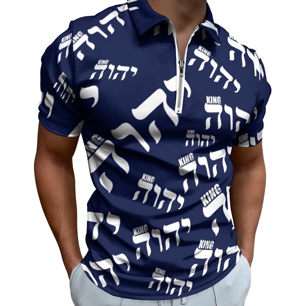 King YAHWEH Luxe II Short Men's Polo (Special Edition) - Walmart.com
