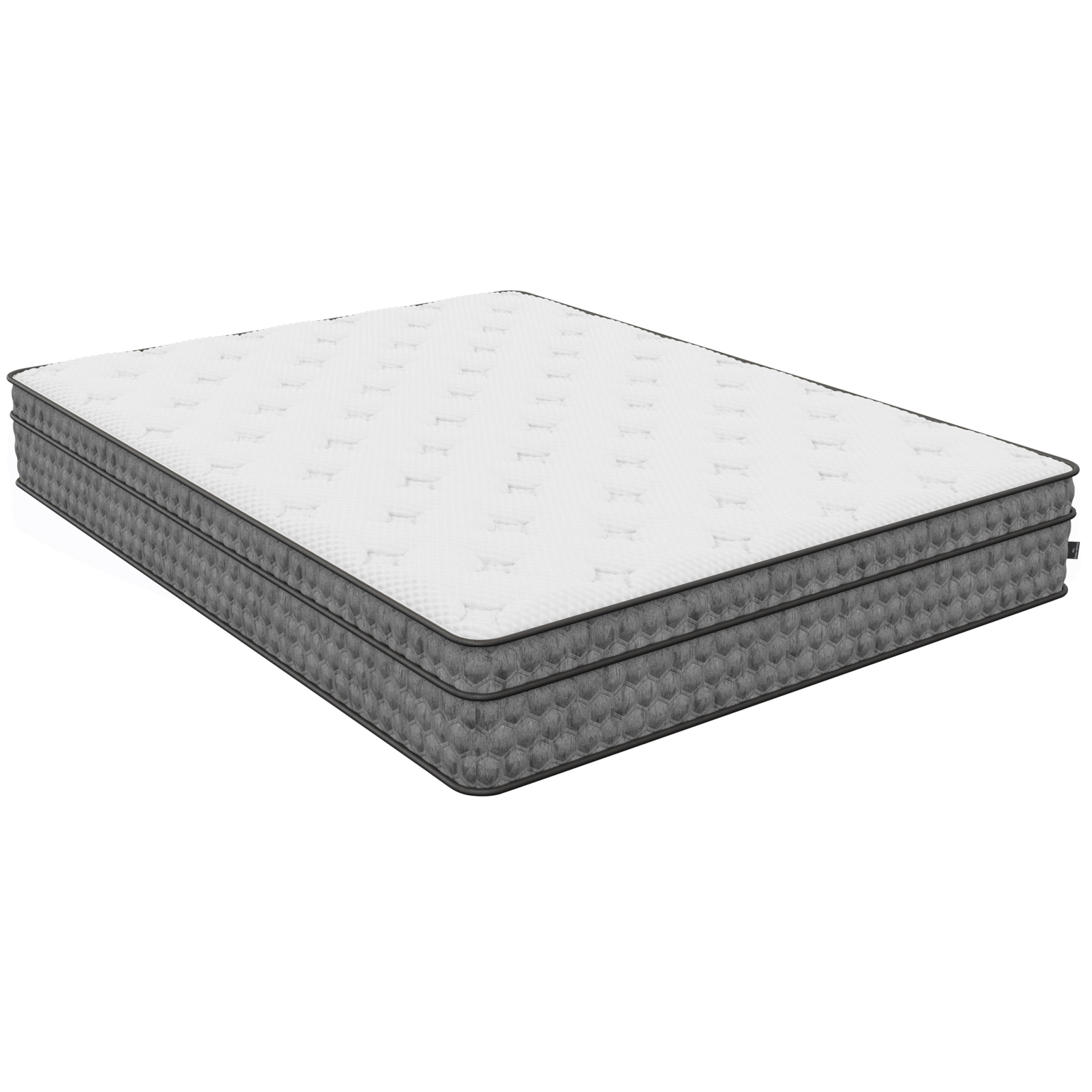 King - Zen Cool Gel Hybrid Euro-Top 11" Medium Feel 65527 - Walmart.com