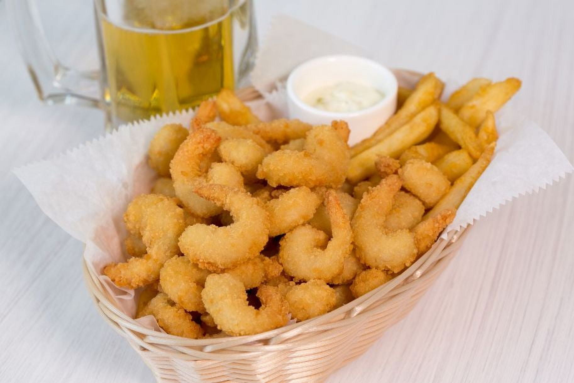 King and Prince Cracker Jack Popcorn Breaded Shrimp, 2.5 Pound - 4 per ...