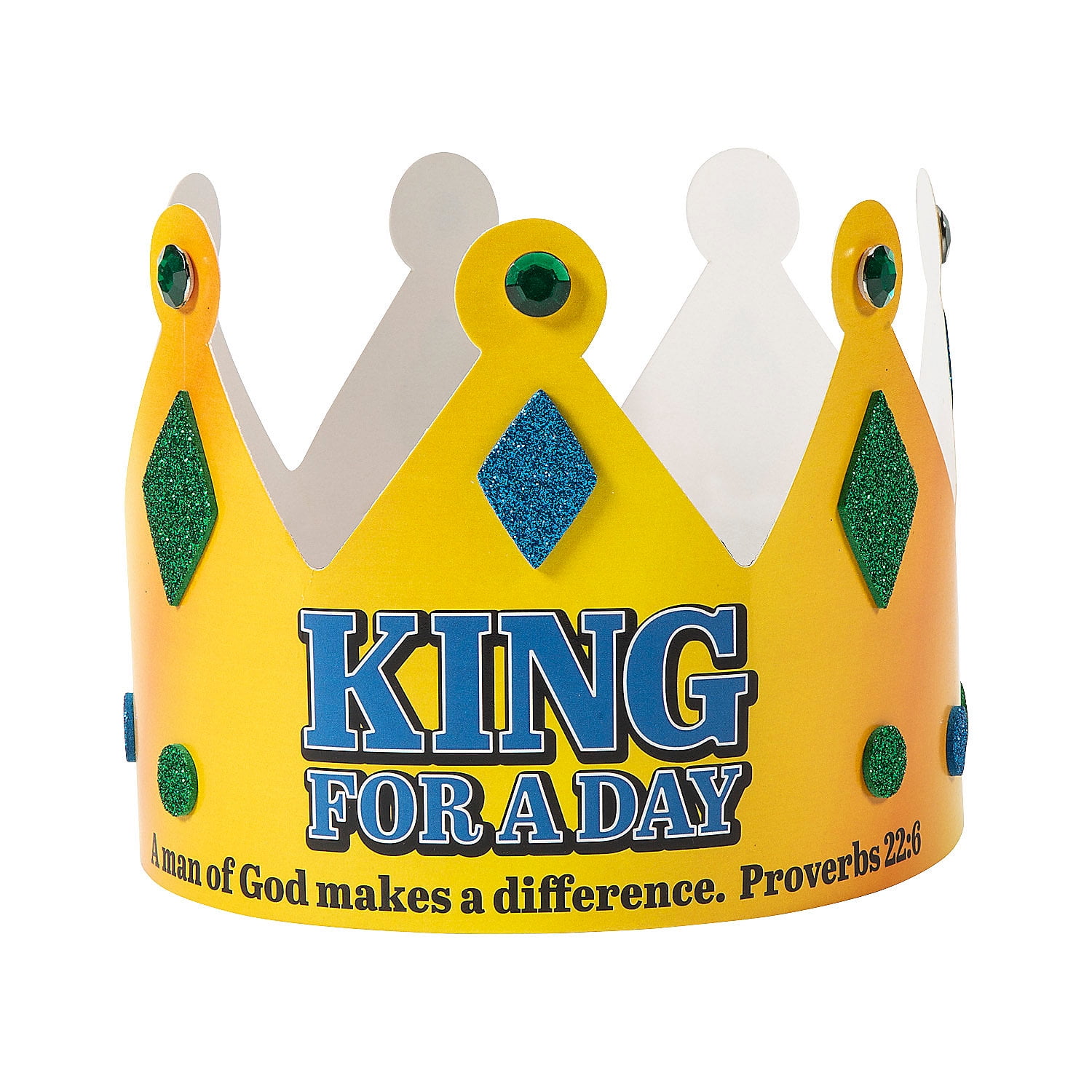 King for a Day Religious Dad Crown Craft Kit – Makes 12 - Walmart.com