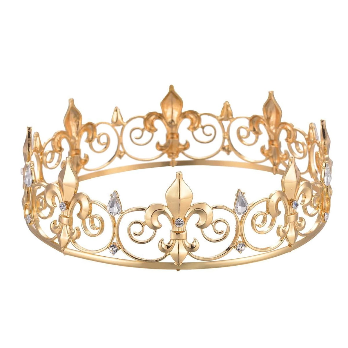 King hair ornament Queen Crown Princess Birthday Prom Tiara Wedding ...