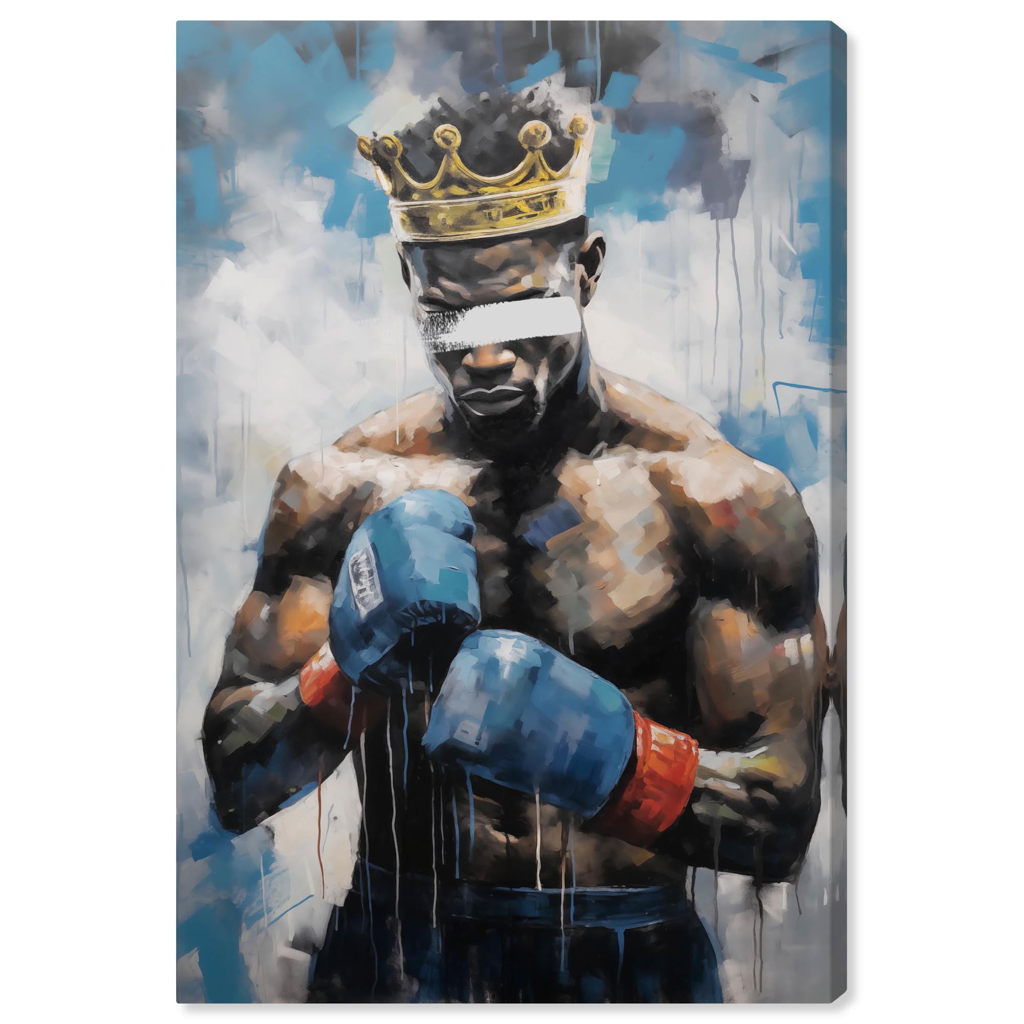 King of Boxing Canvas Boxing Poster Art by Art Remedy, Gallery Wrapped ...