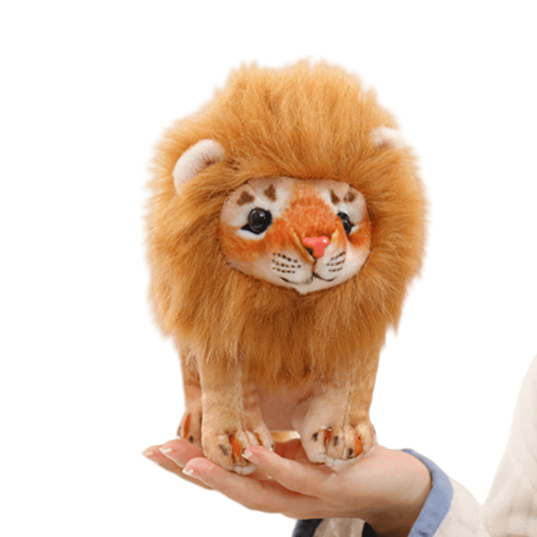 King of Jungle Animals Lion Plush Toy -8 ''/11 ''/13.8 '' Lion Stuffed ...