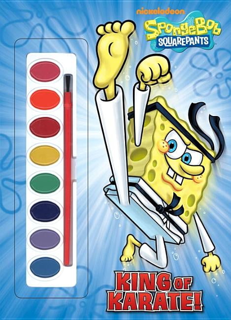 Spongebob Doing Karate