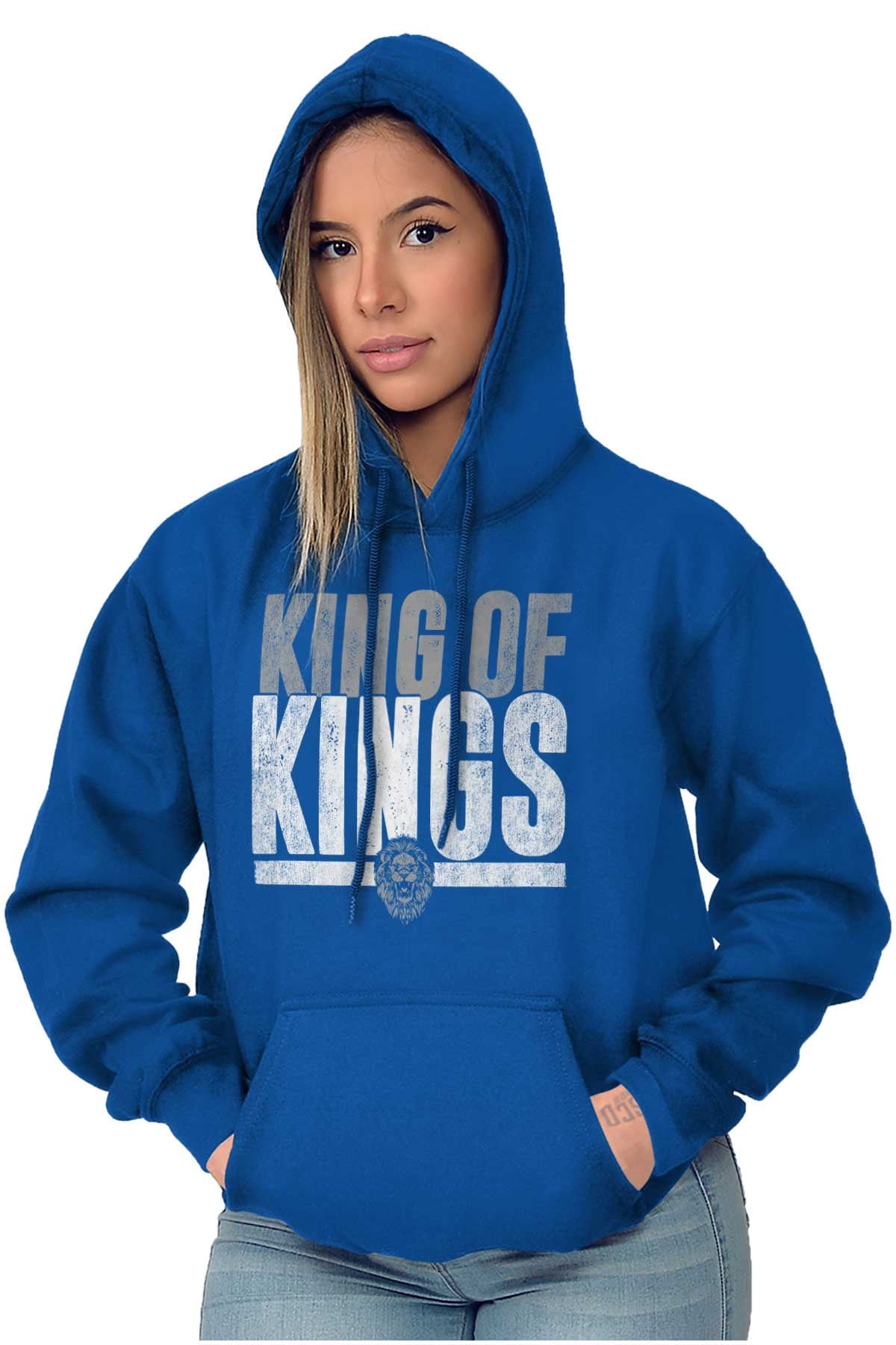 King of Kings Jesus Christ Believer Hoodie Sweatshirt Women Men Brisco ...
