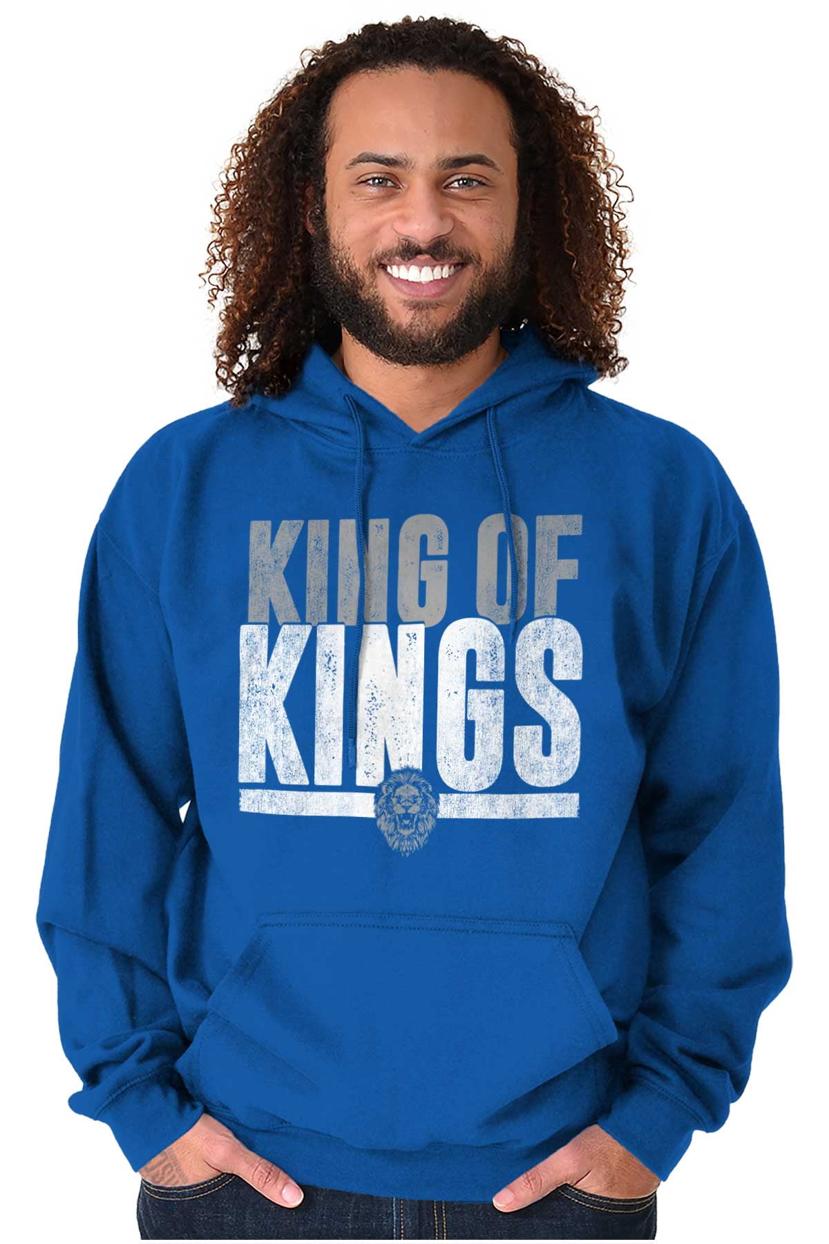 King of Kings Jesus Christ Believer Unisex Plus Size Hoodie Brisco ...