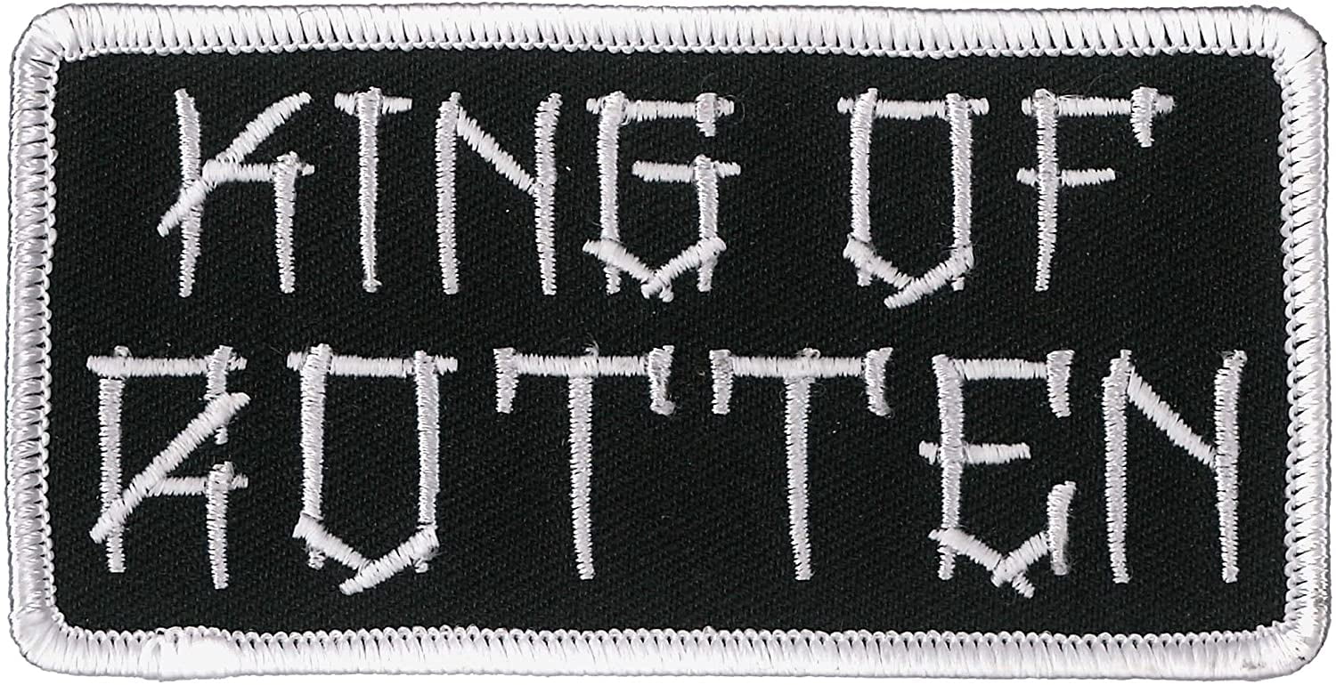 King of Rotten, Patch - King of Rotten, Embroidered High Thread Iron-on ...