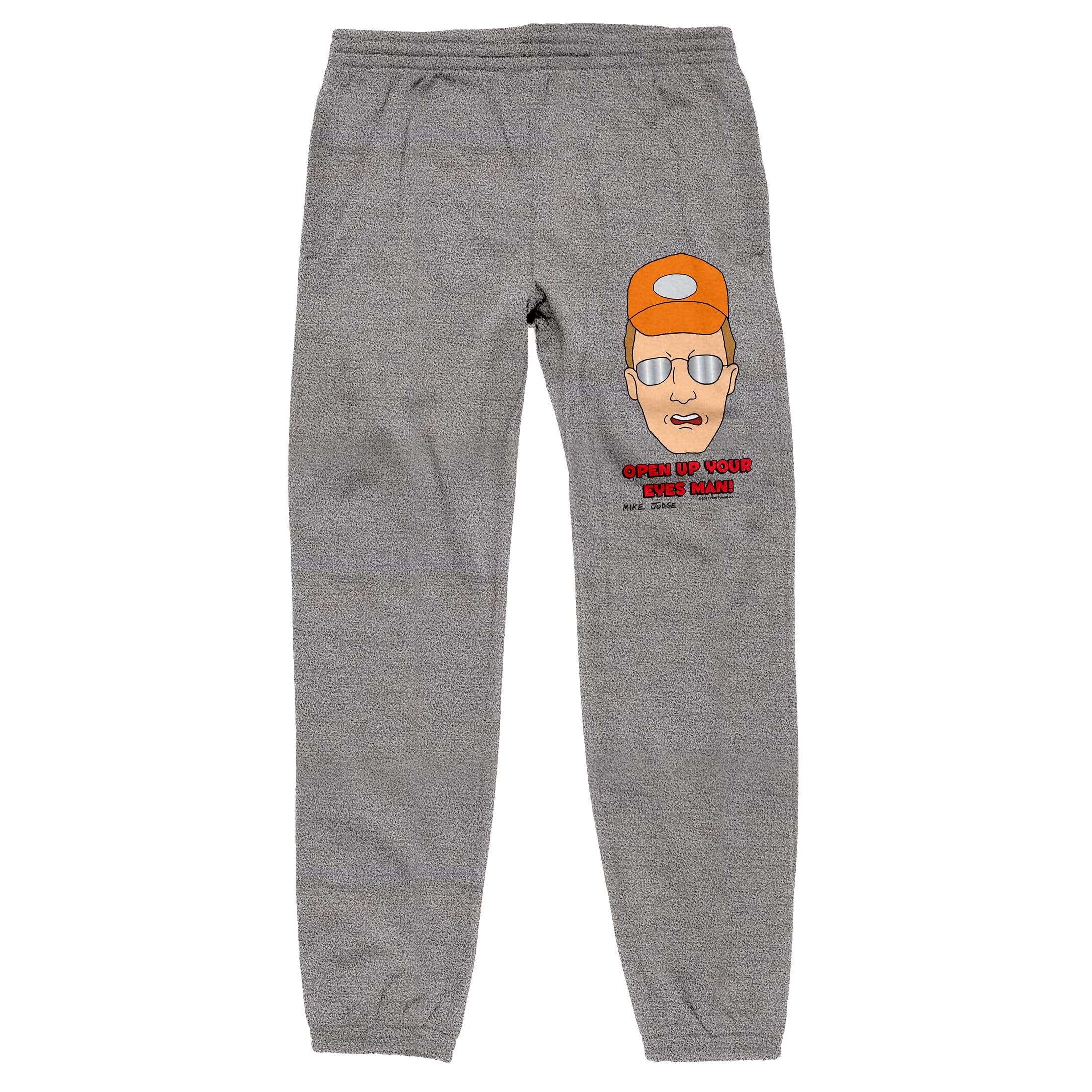 King of the Hill Dale Gribble Open Up Your Eyes Man Men's Heather Gray ...