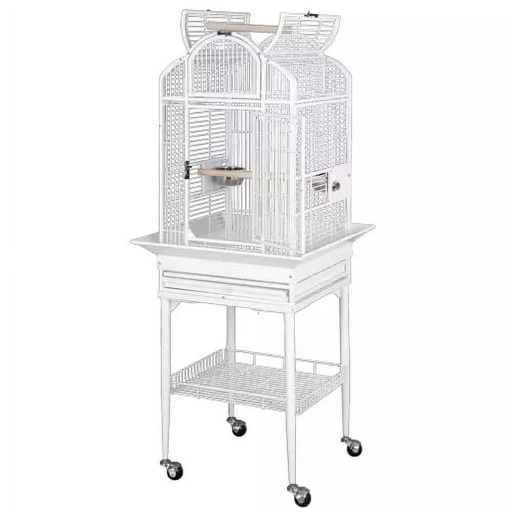 King's Cage SLTS 1818 Small Triple Top Cage 18X18X55 (White) - Walmart.com