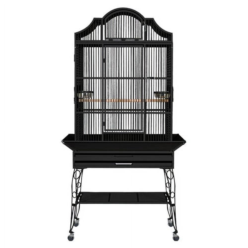 King's Cages European Style Color: Black Silver - Walmart.com
