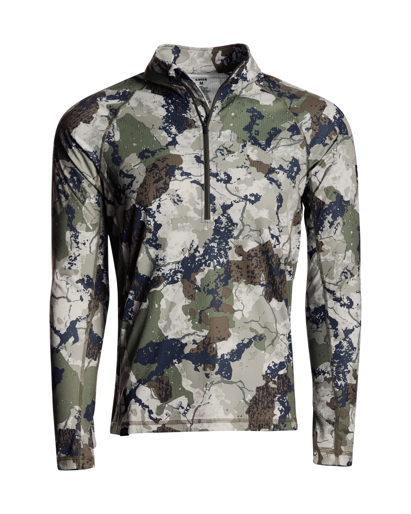 King's Camo Men's XKG Elevation 1/4 Zip, XK7, X-Large - Walmart.com