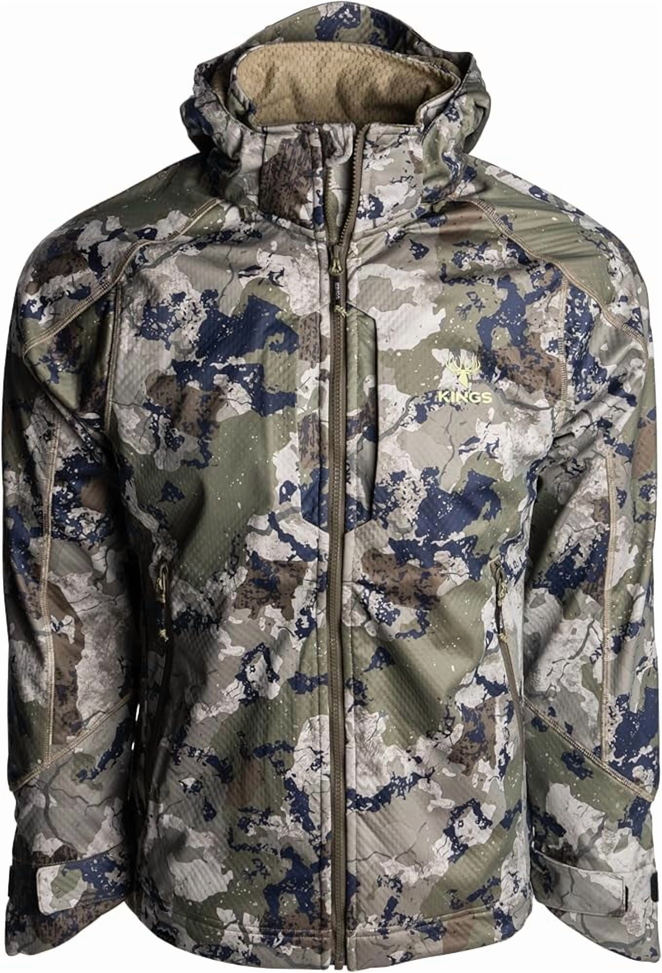 King's Camo XKG Down Hooded Transition Jacket | Large | 800 Fill Power ...