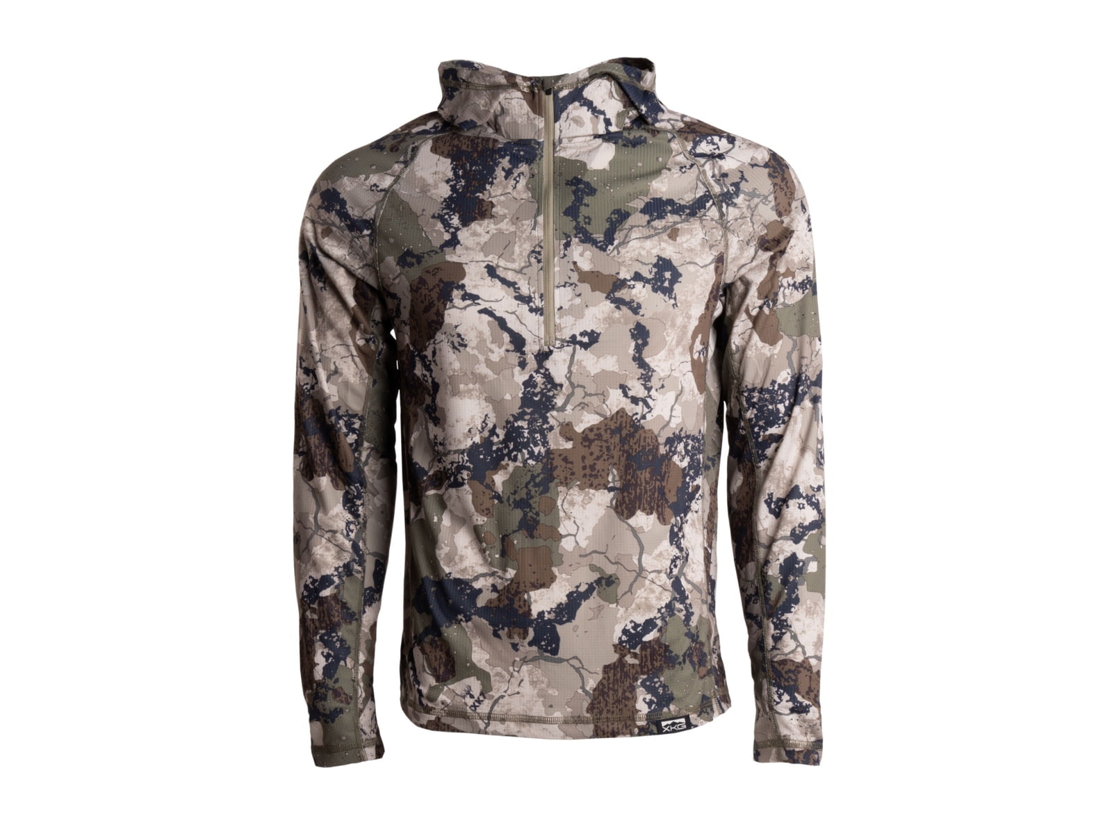 King's Camo XKG Elevation 1/4 Zip Hoodie - Mens, XK7, L - Walmart.com