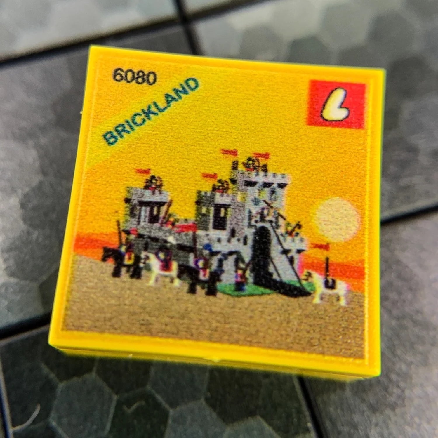 King’s Castle Set 6080 - B3 Customs Printed 2x2 Tile - Walmart.com