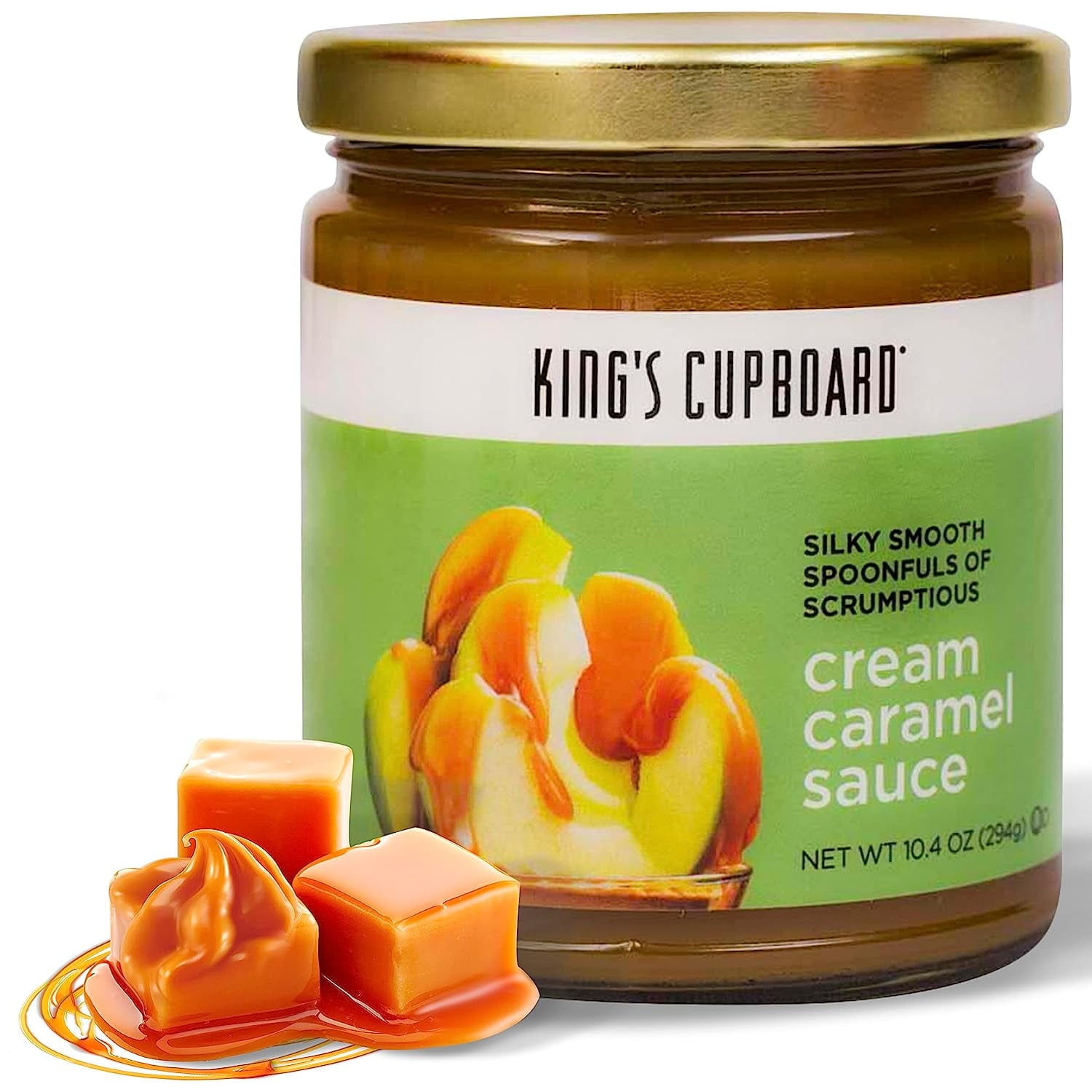 King's Cupboard Cream Caramel Sauce, 10.4 oz - The Perfect Sauce for ...