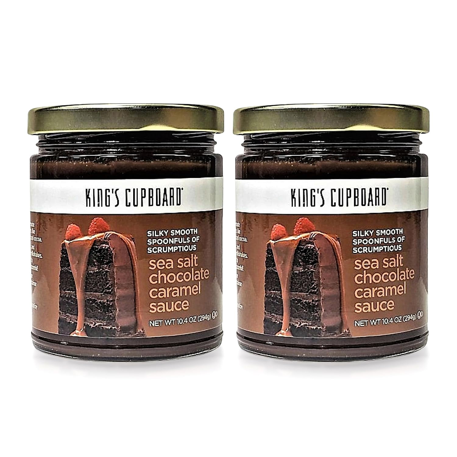 King's Cupboard Sea Salt Chocolate Caramel Sauce, 10.4 oz - The Perfect ...
