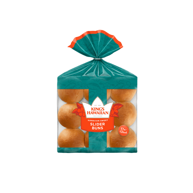 Kings Hawaiian Original Hawaiian Sweet Pre Sliced Slider Buns 9 Count