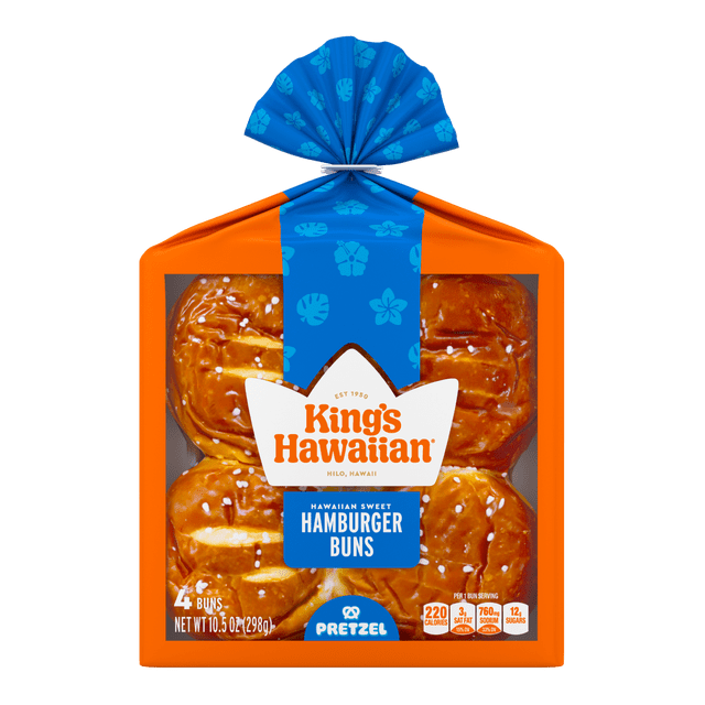 King' Hawaiian Buns | Hamburger buns for food stalls - Walmart Business ...