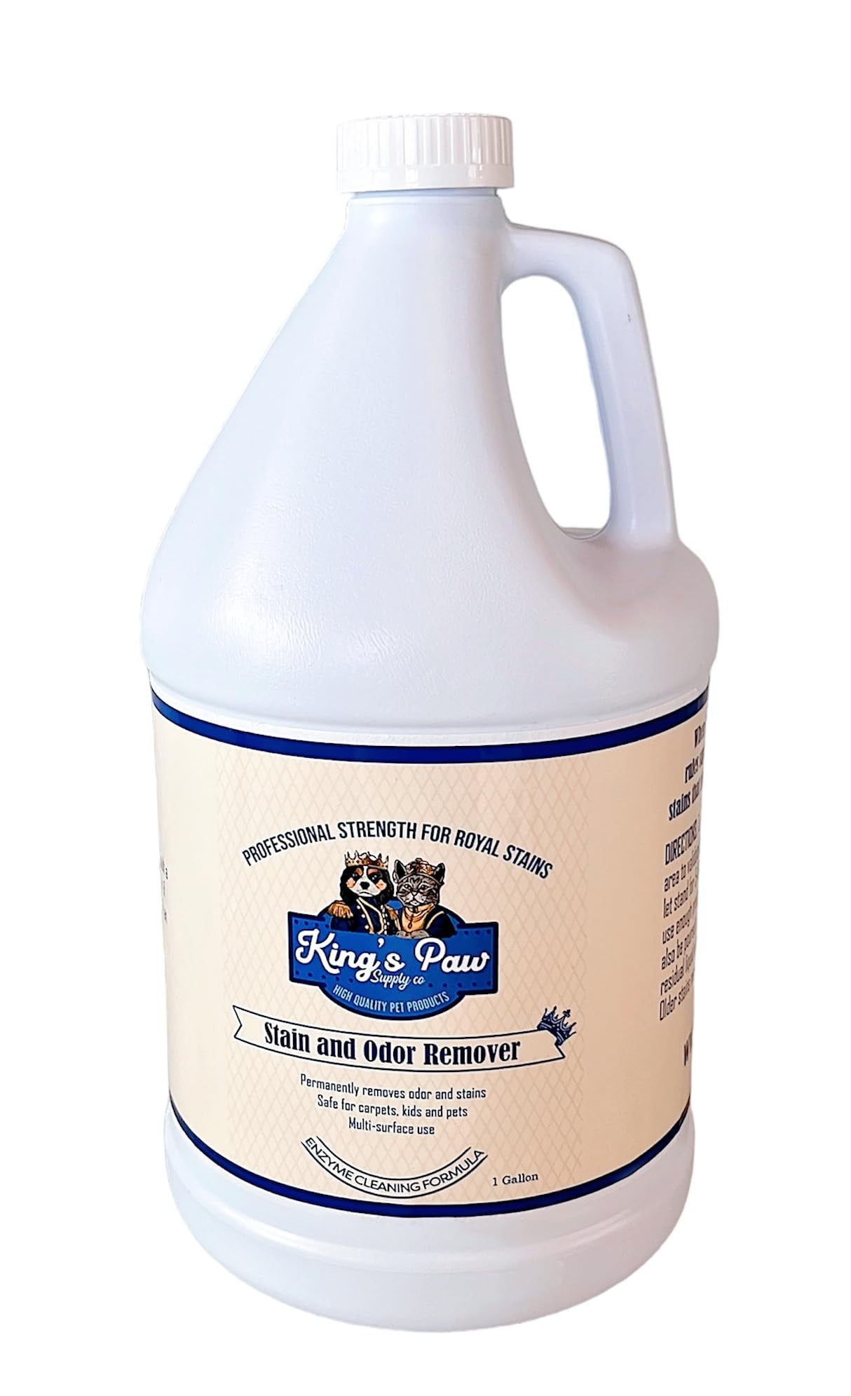 King's Paw Supply Co. Stain & Odor Remover for Strong Odor, Enzyme Pet ...