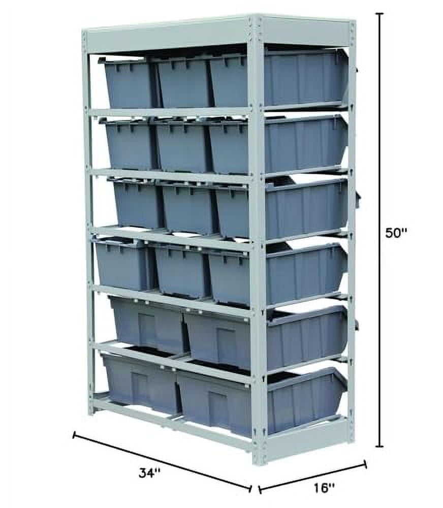 King's Rack Bin Rack Storage System Heavy Duty Steel Rack Organizer ...