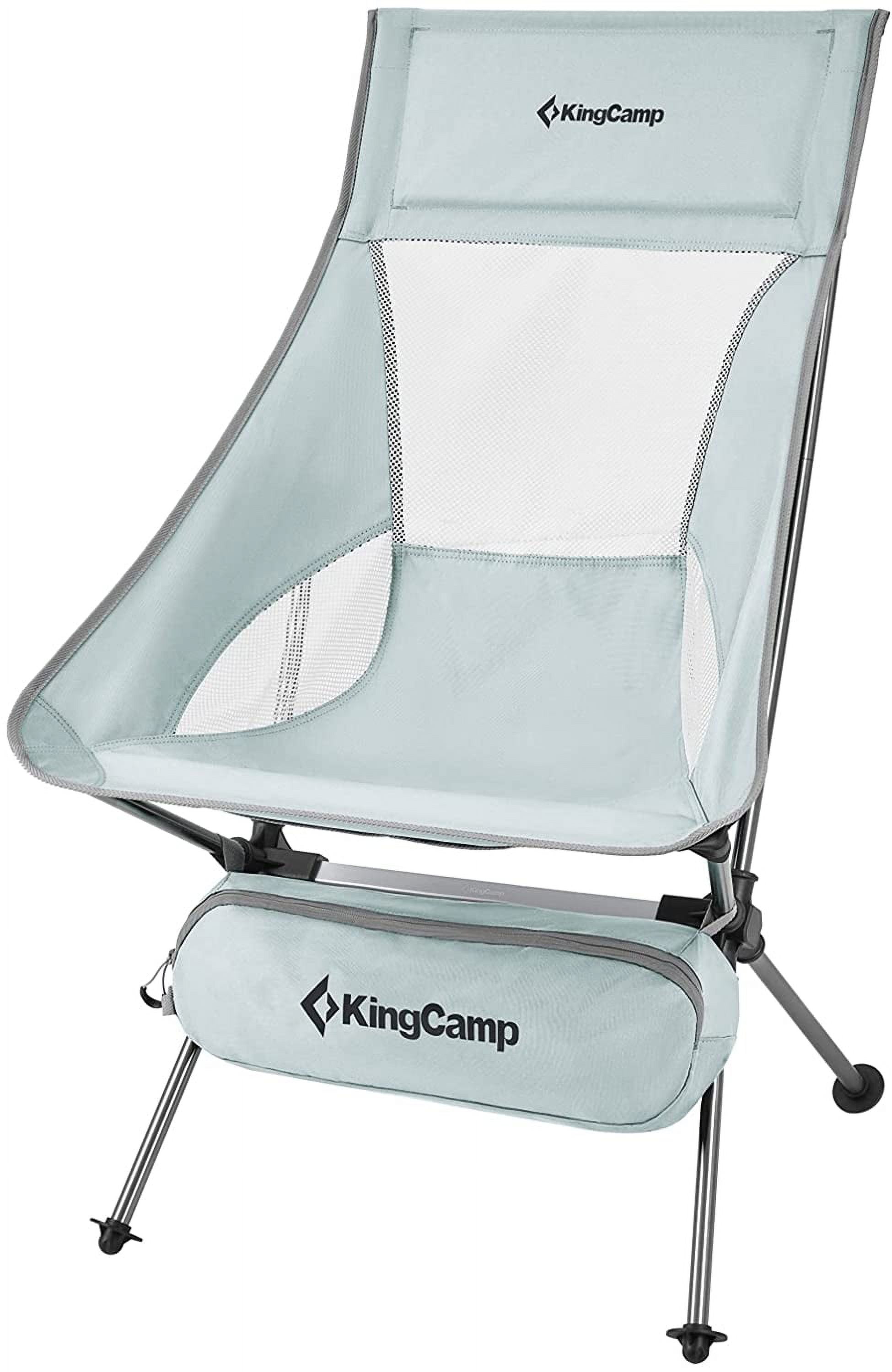 KingCamp Ultralight Comfortable Backpack Camping Chair, Portable ...
