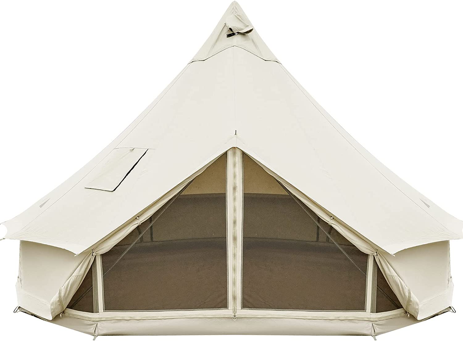BENTISM Bell Tent Yurt Tent 7m Dia. Canvas Tent Glamping Tent Canvas ...