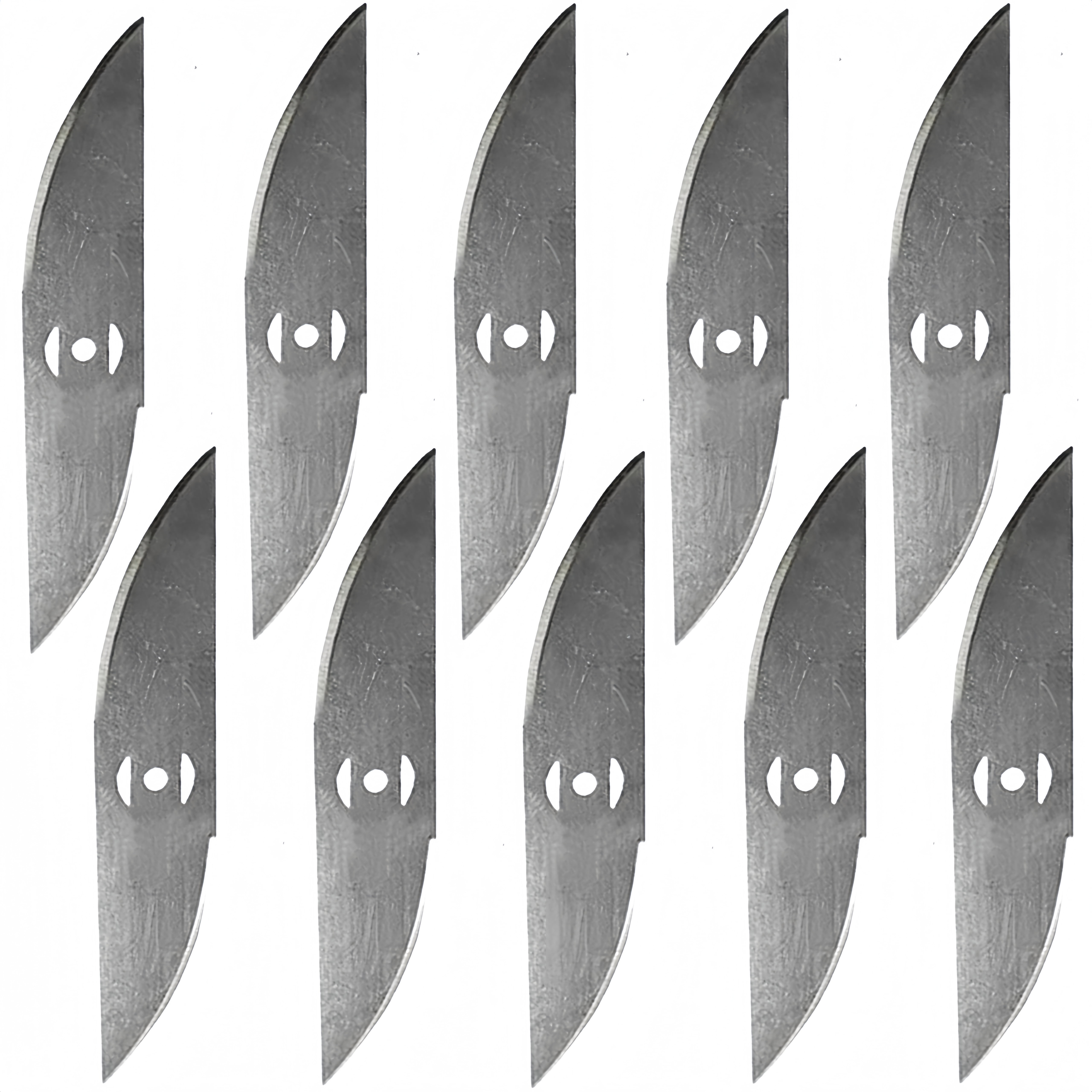 KingFurt 10 Pack Universal Metal Blades For String Trimmers Durable ...