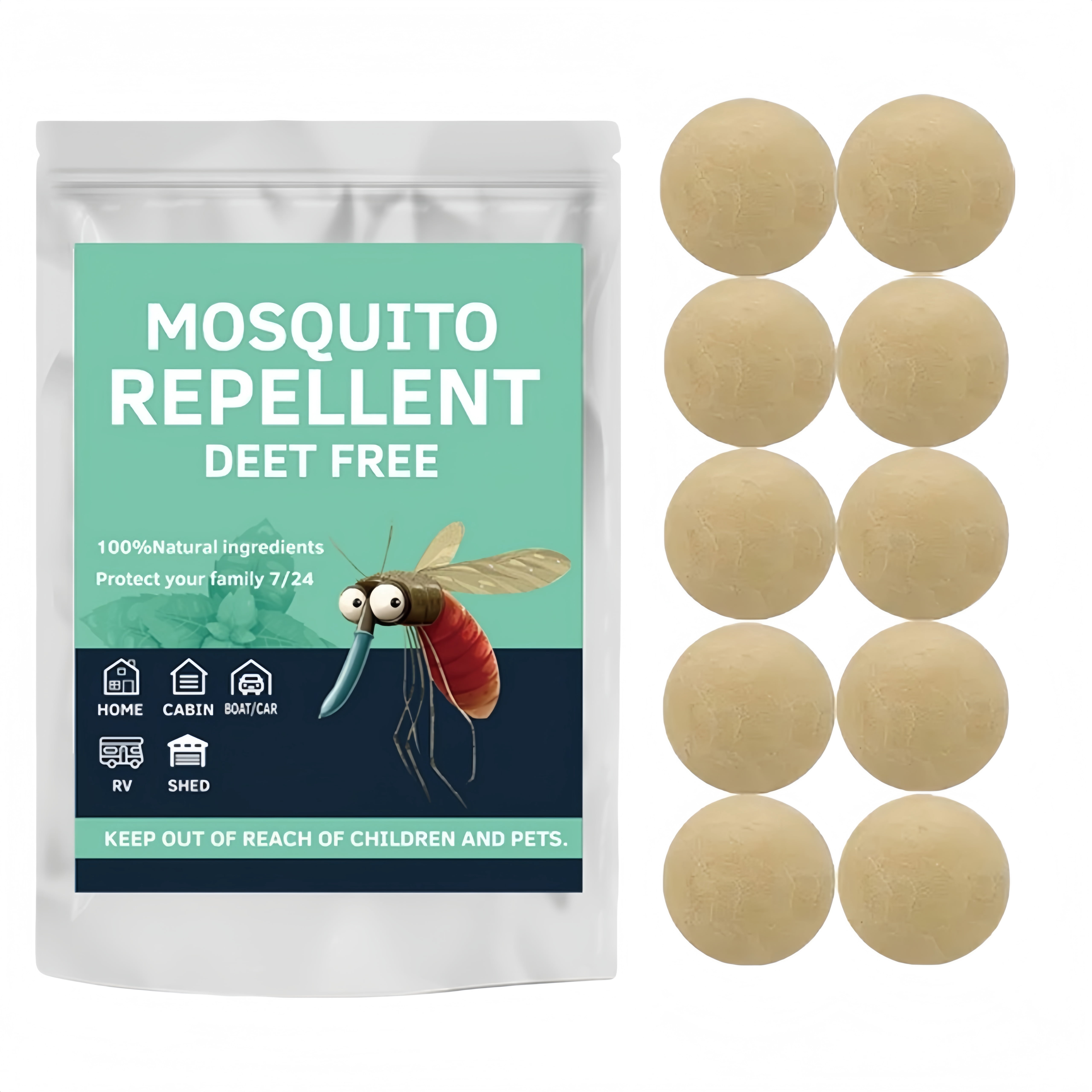 KingFurt Mosquito Repellent, mosquito repellent outdoor patio, mosquito ...