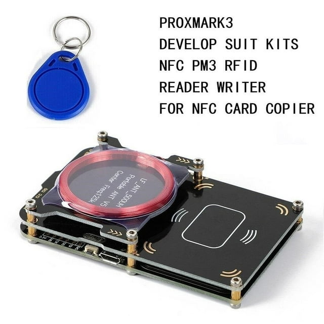 KingFurt Portable Proxmark3 NFC RFID Reader Writer with USB Cable ...