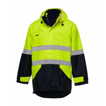 JORESTECH Hi-Vis Safety Jacket with Heat Transfer Reflective Tape and ...