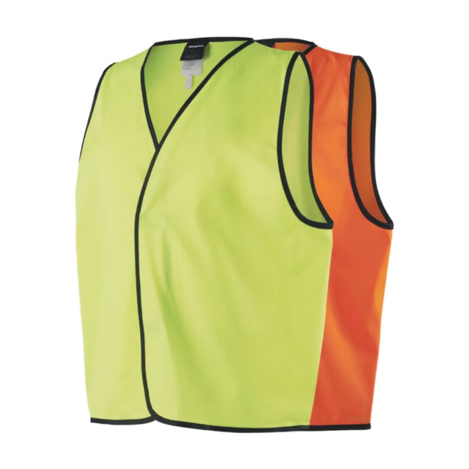 KingGee Mens High Visibility Vest Lightweight Work Safety Water ...