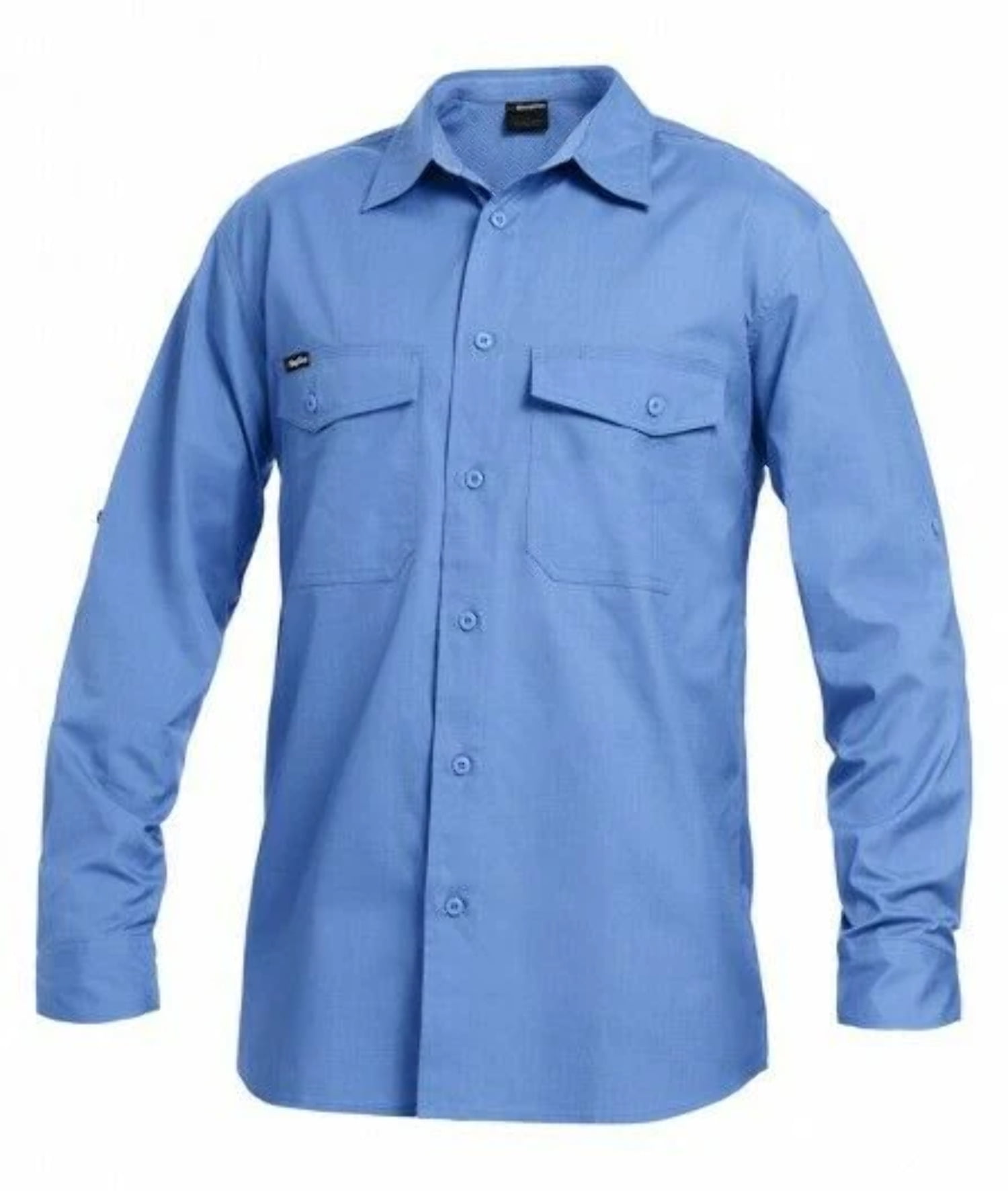 KingGee Mens Workcool 2 Shirt Long Sleeve Lightweight Breathable ...
