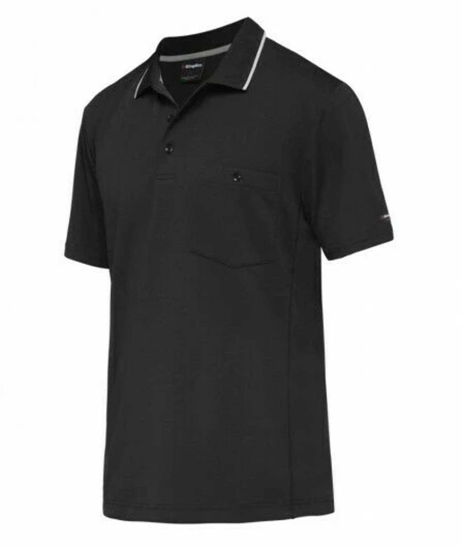 KingGee Mens Workcool Hyperfreeze Polo Short Sleeve Shirt Workwear ...