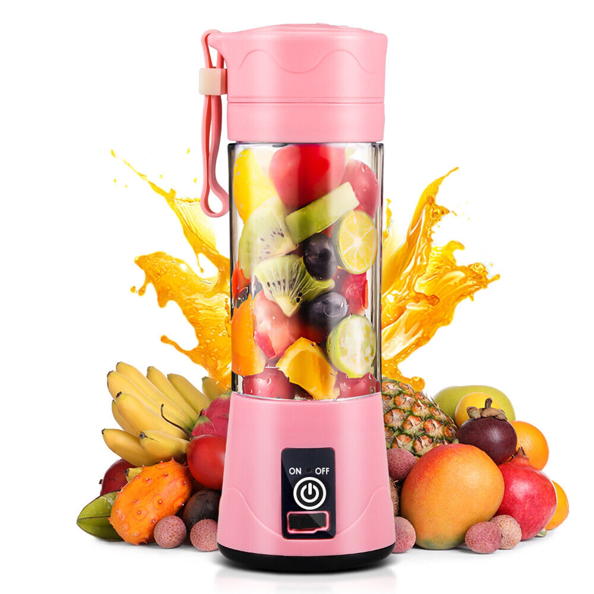 KingShop Portable Blender Mini Mixer Electric Juicer Machine Fresh ...