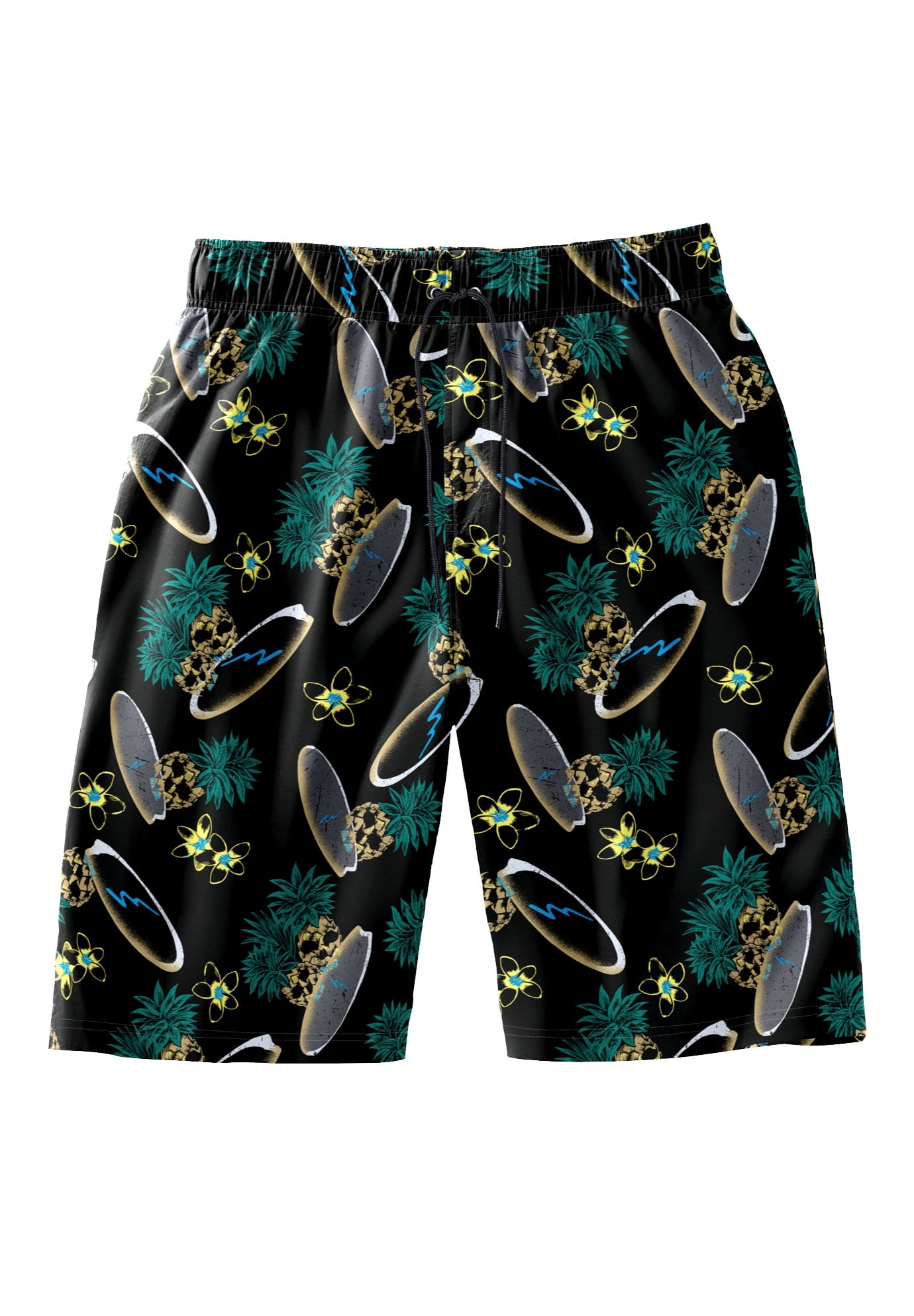 KingSize Men's Big & Tall Basic 8" 4-Way Flex Swim Trunk - Walmart.com