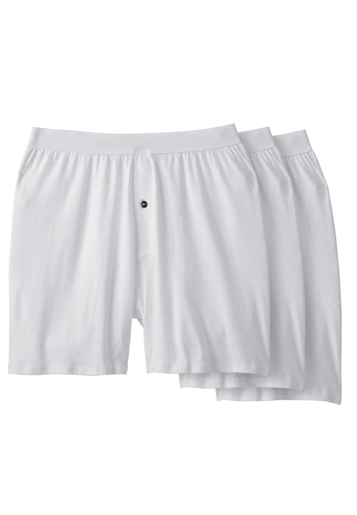 KingSize Men's Big & Tall 3-Pack Cotton Boxers - Walmart.com