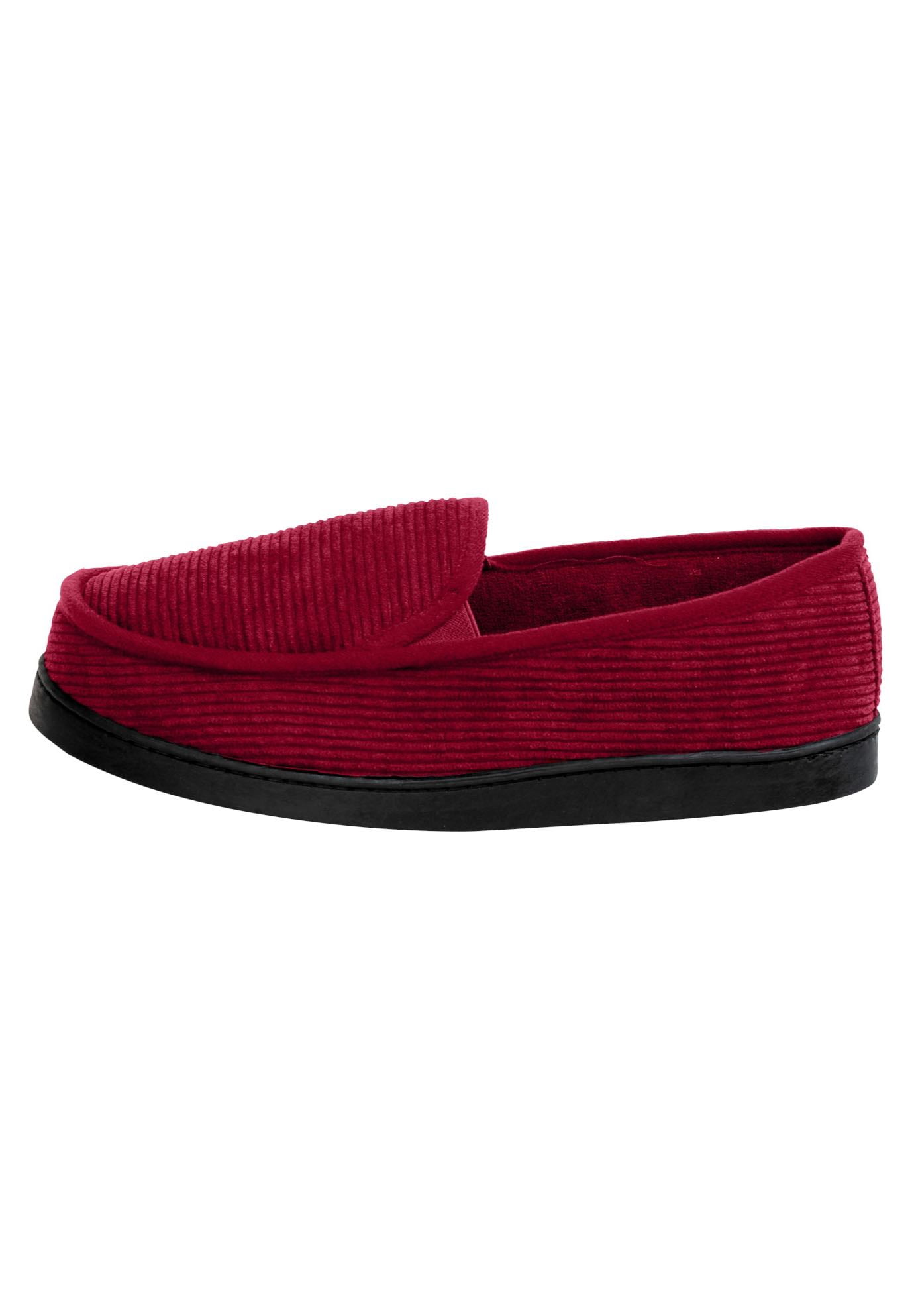 KingSize Men's Big & Tall Cotton Corduroy Slippers - Walmart.com