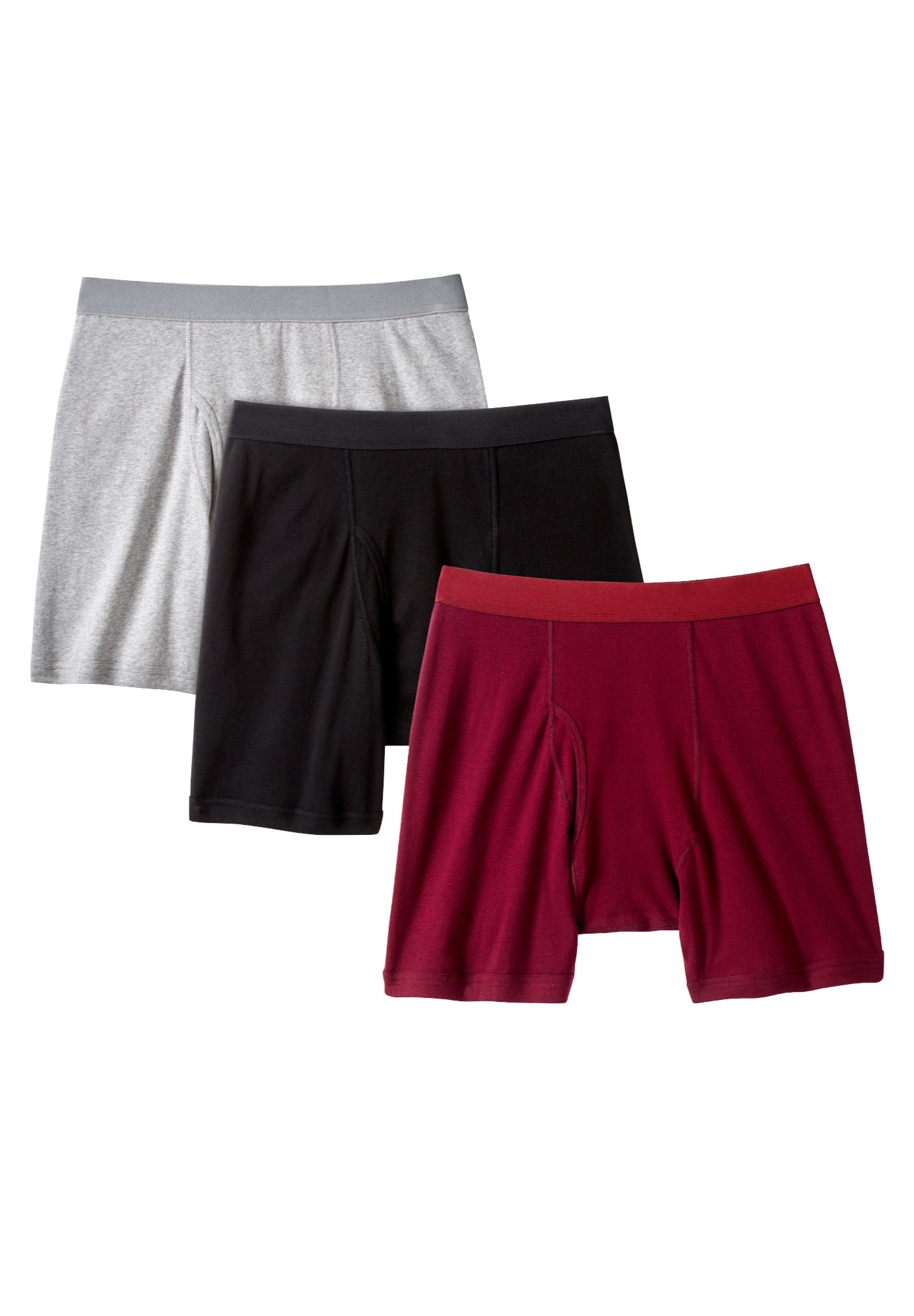 KingSize Men's Big & Tall Cotton Cycle Briefs 3-Pack - Walmart.com