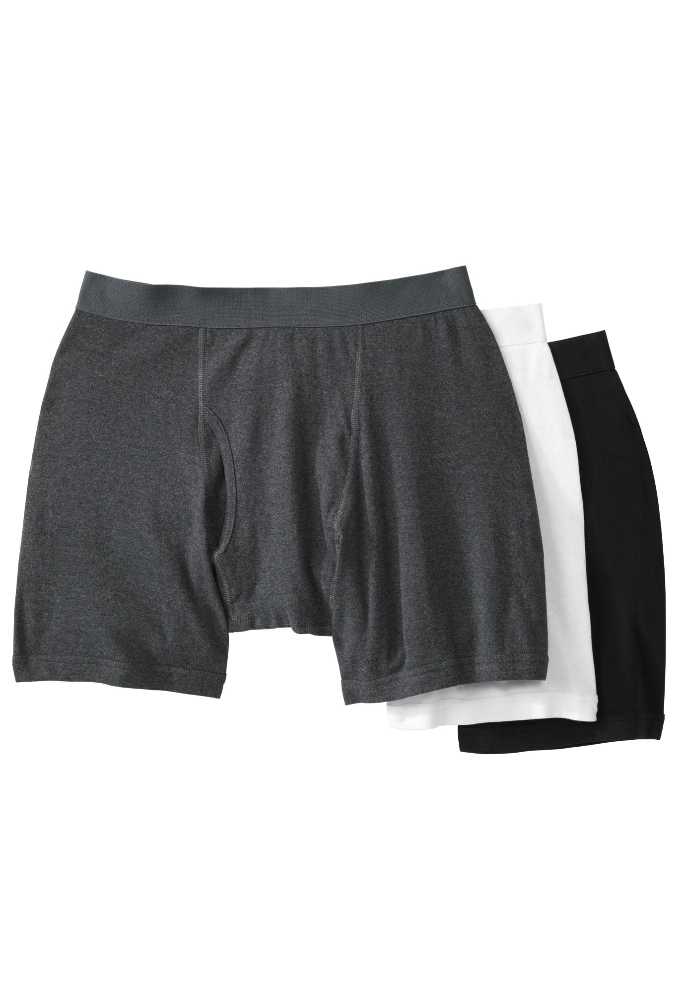 KingSize Men's Big & Tall Cotton Cycle Briefs 3-Pack - Walmart.com