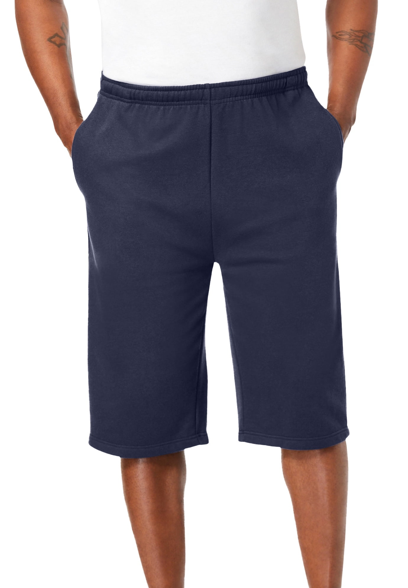 KingSize Men's Big & Tall Fleece Extra Long Short - Walmart.com