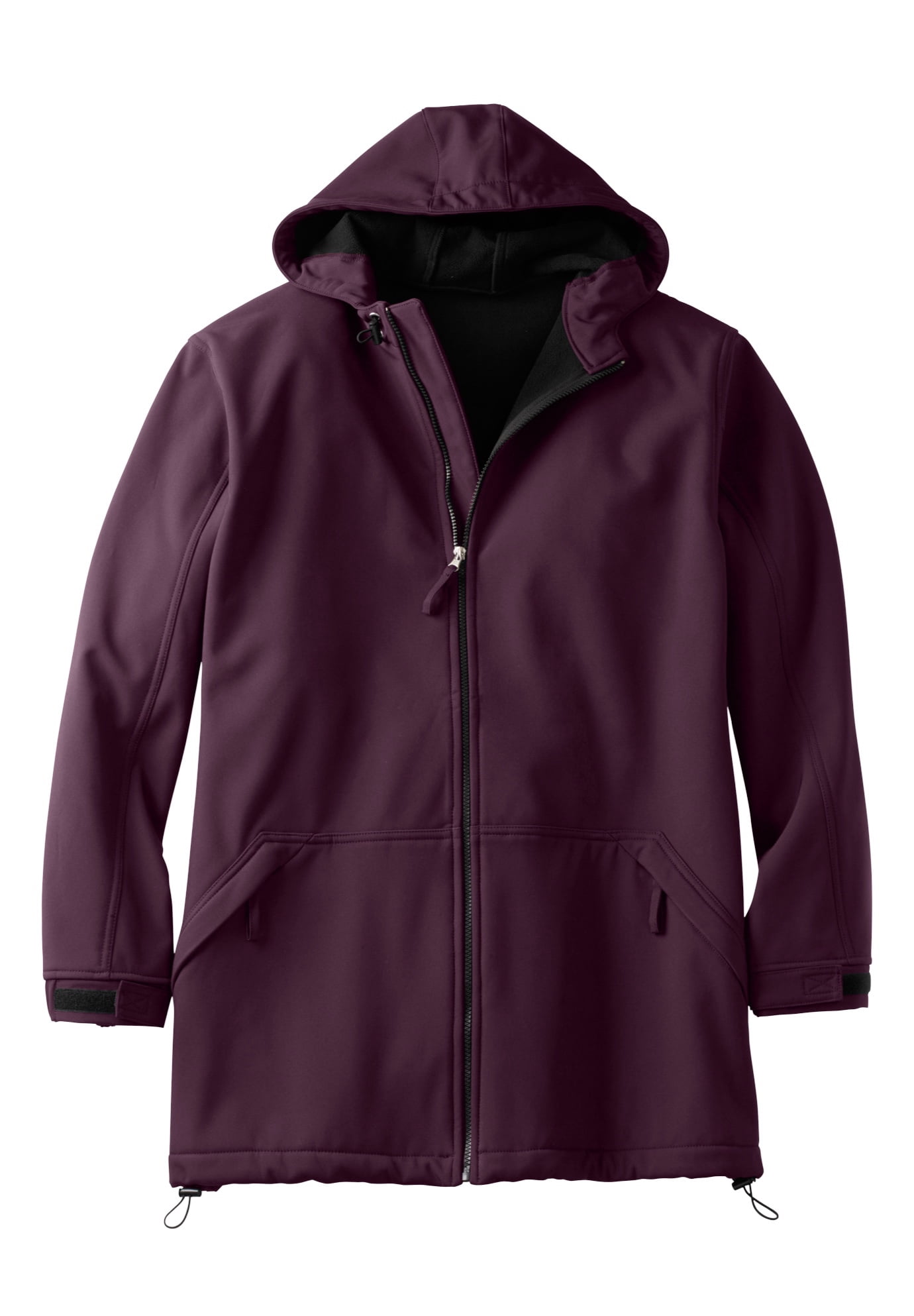 KingSize Men's Big & Tall Fleece-Lined Slicker Rain Coat - Walmart.com