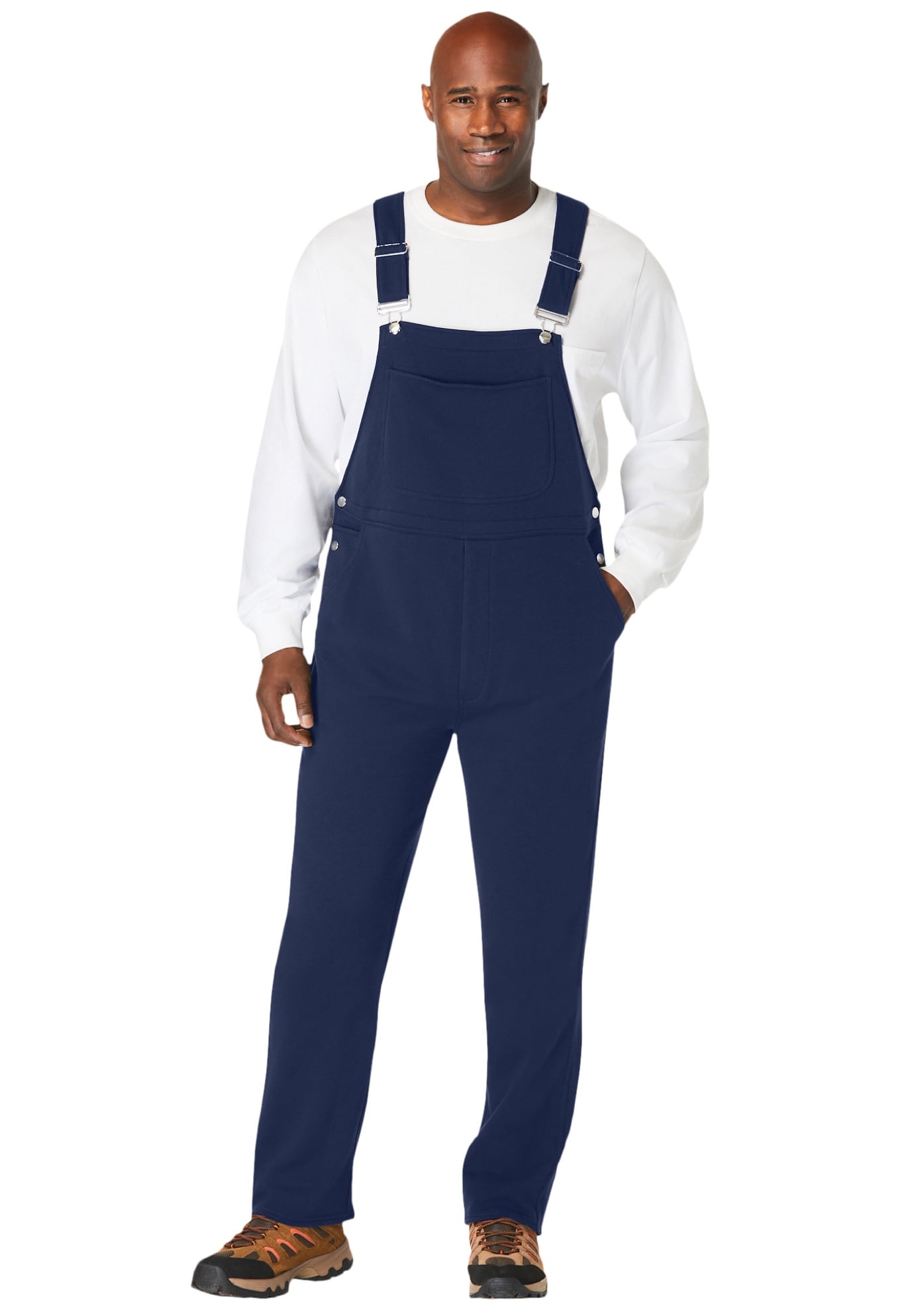 KingSize Men's Big & Tall Fleece Overalls - Walmart.com
