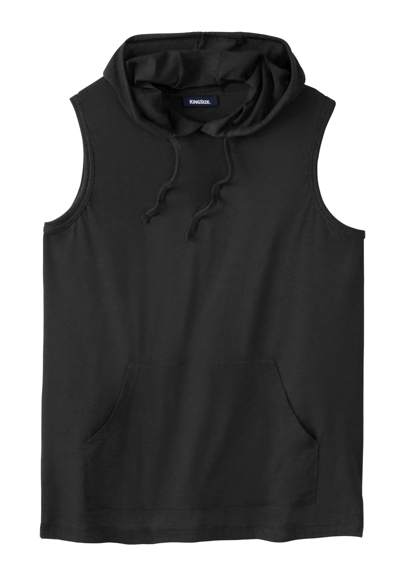 KingSize Men's Big & Tall Lightweight Muscle Hoodie Tee - Walmart.com
