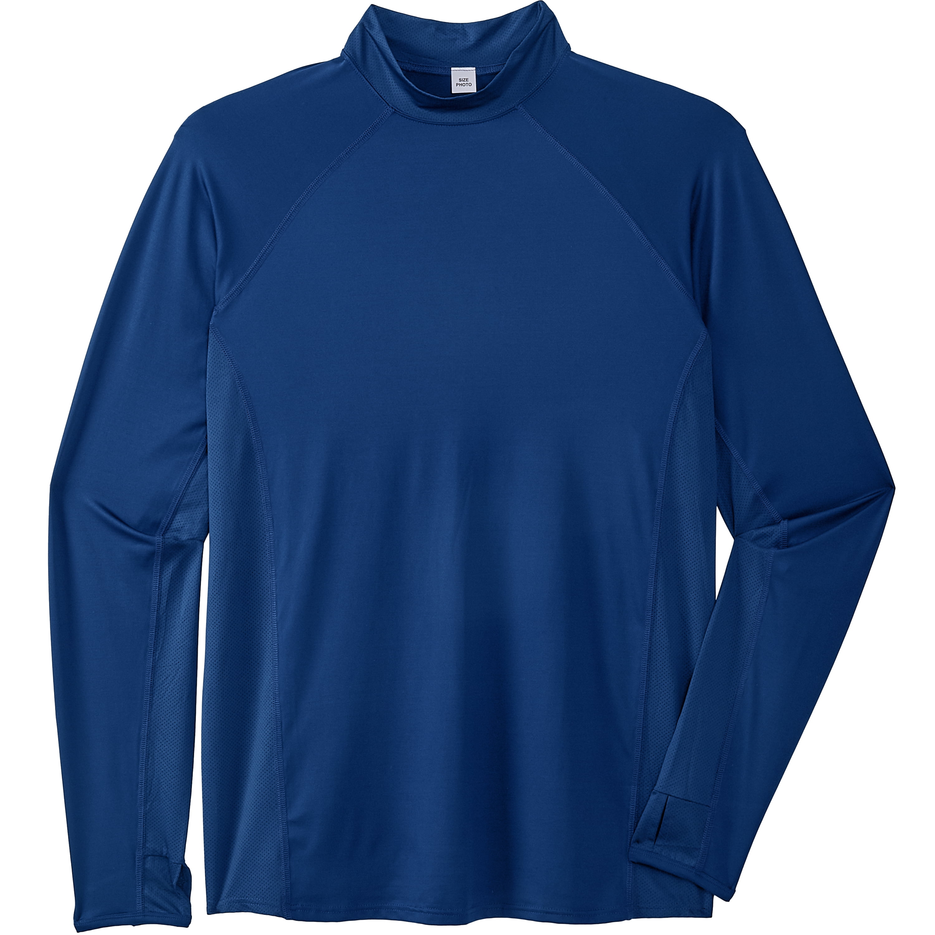 KingSize Men's Big & Tall Mock Neck Base Layer ShirtKs Sport - Walmart.com