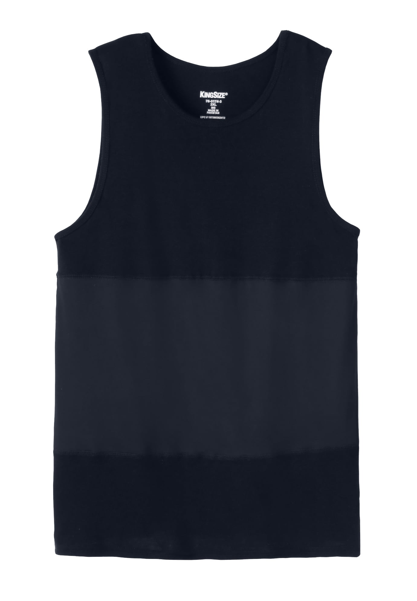 KingSize Men's Big & Tall Sculpting Tank Top - Walmart.com