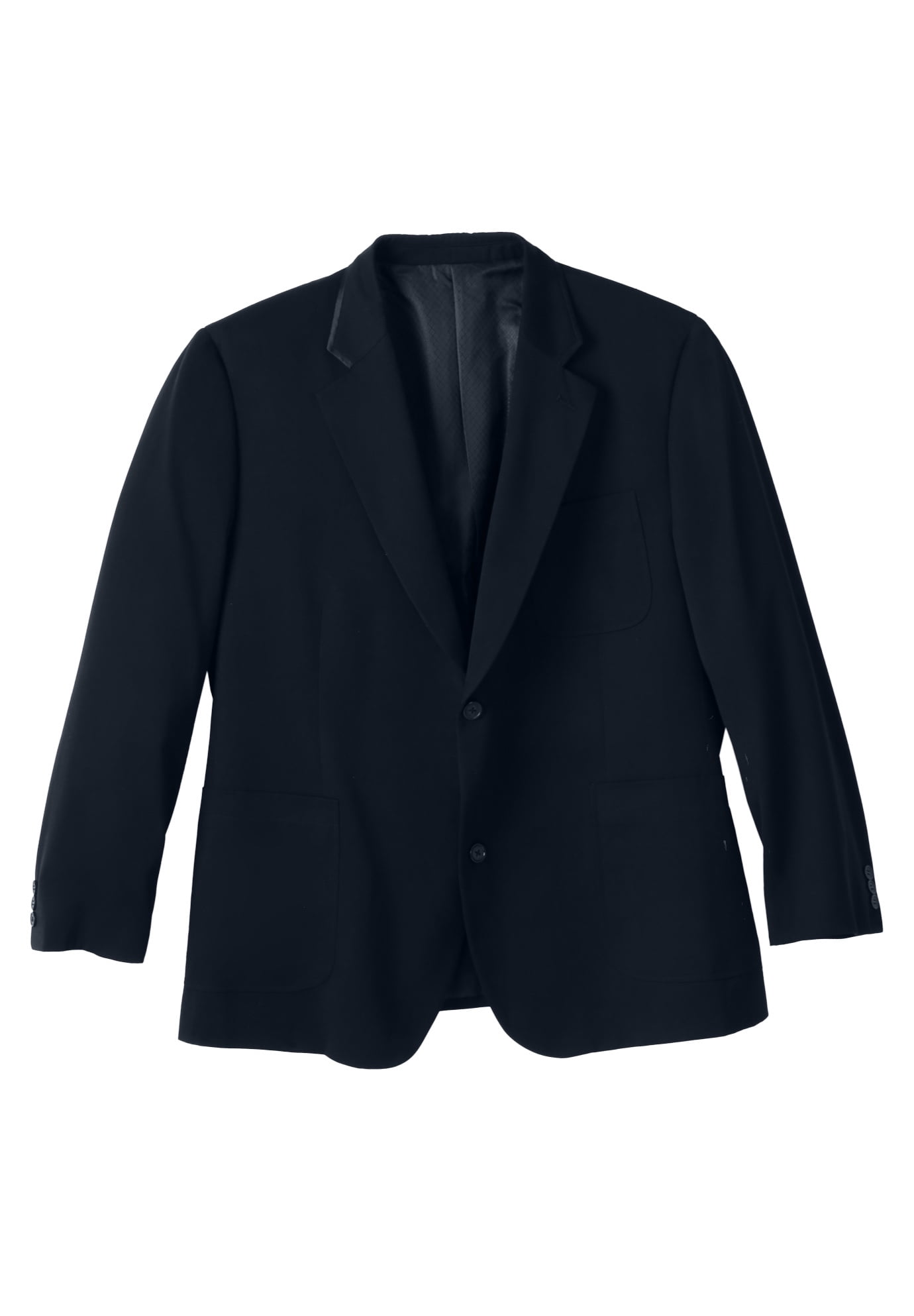 KingSize Men's Big & Tall Tipped Knit Top Blazer - Walmart.com