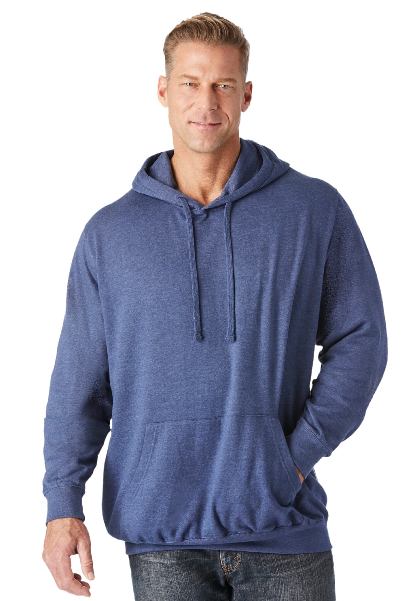 KingSize Men's Big & Tall Ultra-Comfort Fleece Pullover - Walmart.com