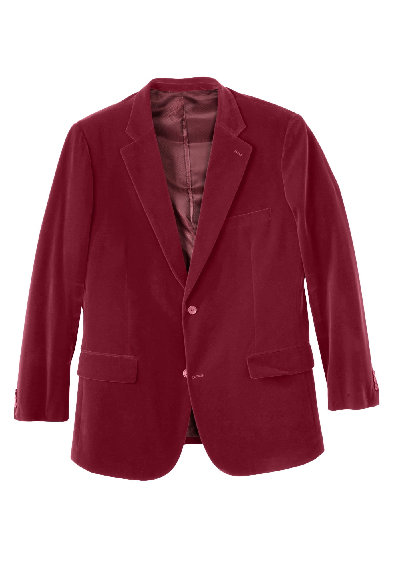 KingSize Men's Big & Tall Velvet Blazer - Walmart.com