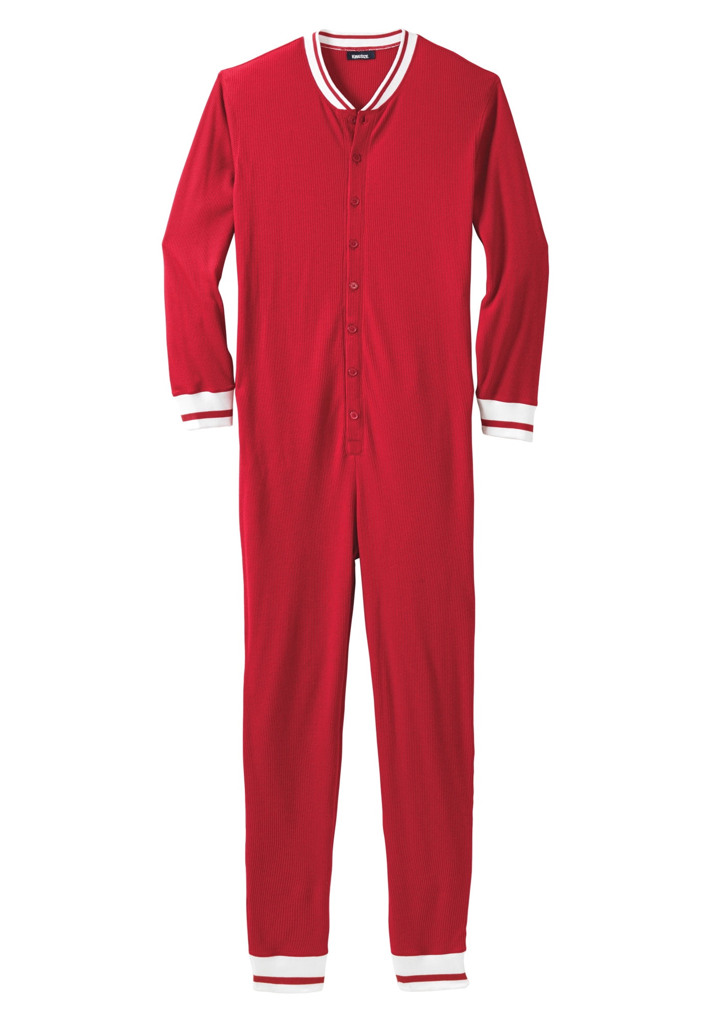 KingSize Men's Big & Tall Waffle Thermal Union Suit - Walmart.com