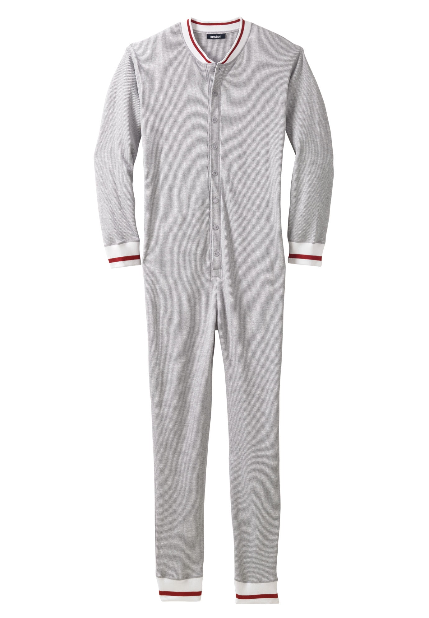 KingSize Men's Big & Tall Waffle Thermal Union Suit - Walmart.com